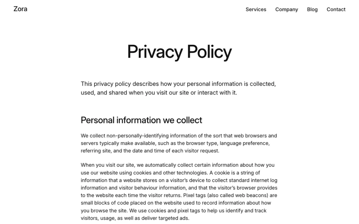 A Quick Guide to Twentig One Page Templates - Twentig